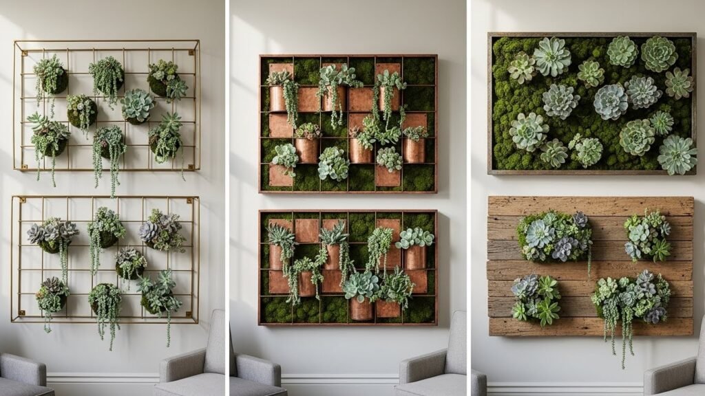 22 Succulent Wall Displays That Look Expensive – seedandscribble.com
